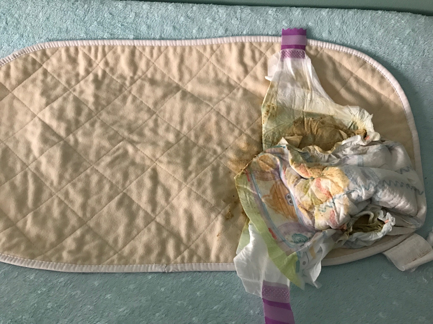 The Blowout Diaper From Hell - HighSpeedDaddy