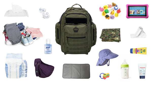 6 Military Tricks for Packing a Diaper Bag Efficiently - HighSpeedDaddy