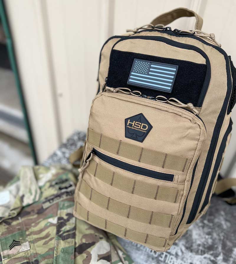 Compact Diaper Bag Backpack - HighSpeedDaddy