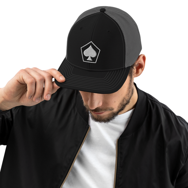 HSD Plain Logo Richardson 112 Trucker Cap - HighSpeedDaddy